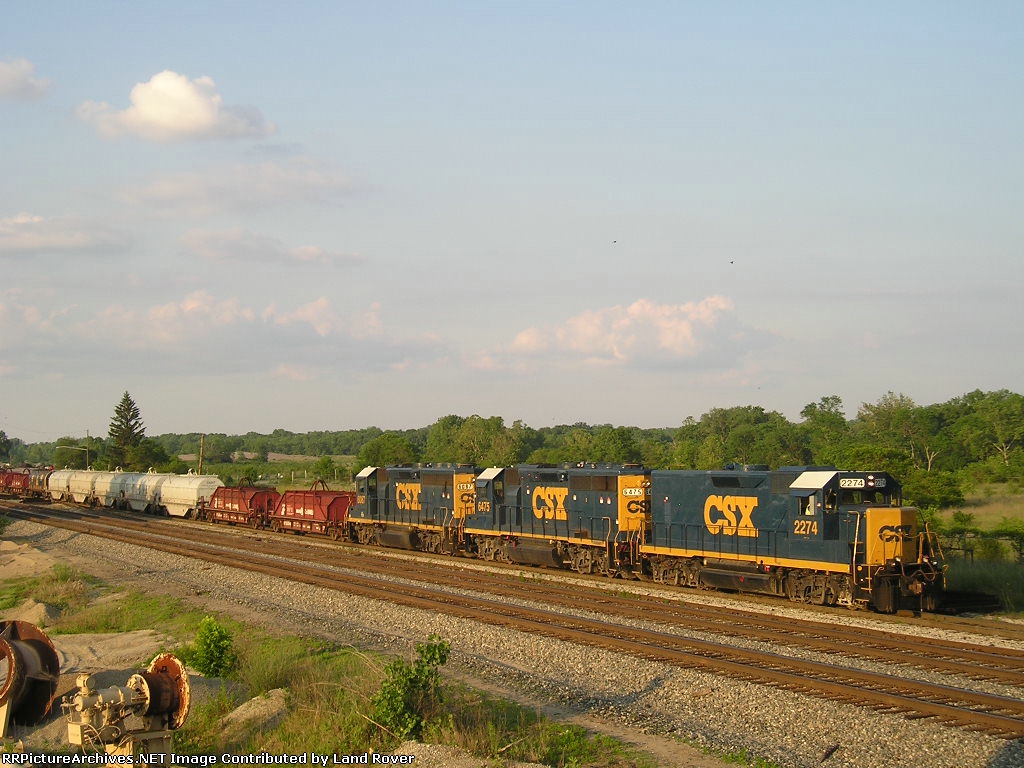 CSXT 2274 On CSX Y 201
